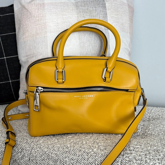Marc Jacobs | Bags | Marc Jacobs Yellowmustard Crossbody Bag | Poshmark